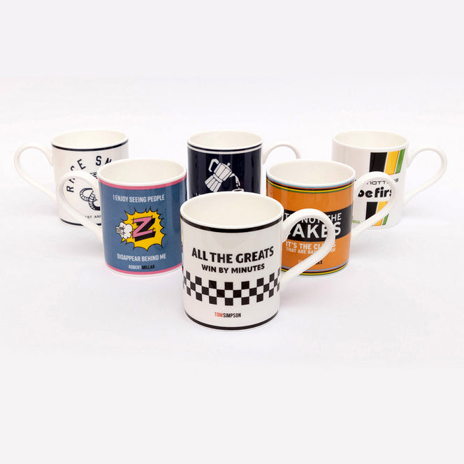 Perfect fine bone china cycling mugs | The Handmade Cyclist