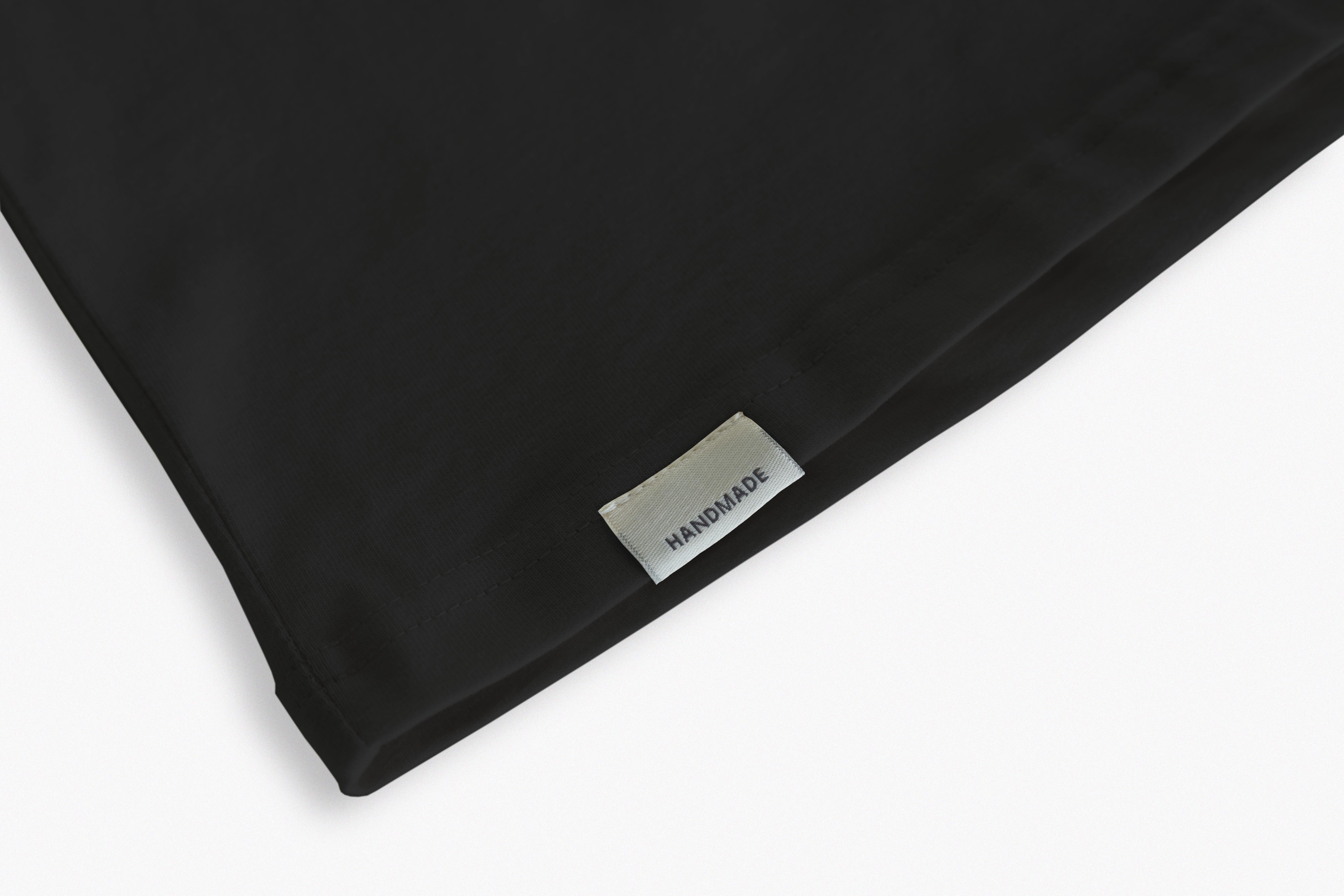 Fausto Heron Logo T-shirt Black | Handmade Cyclist – The Handmade Cyclist