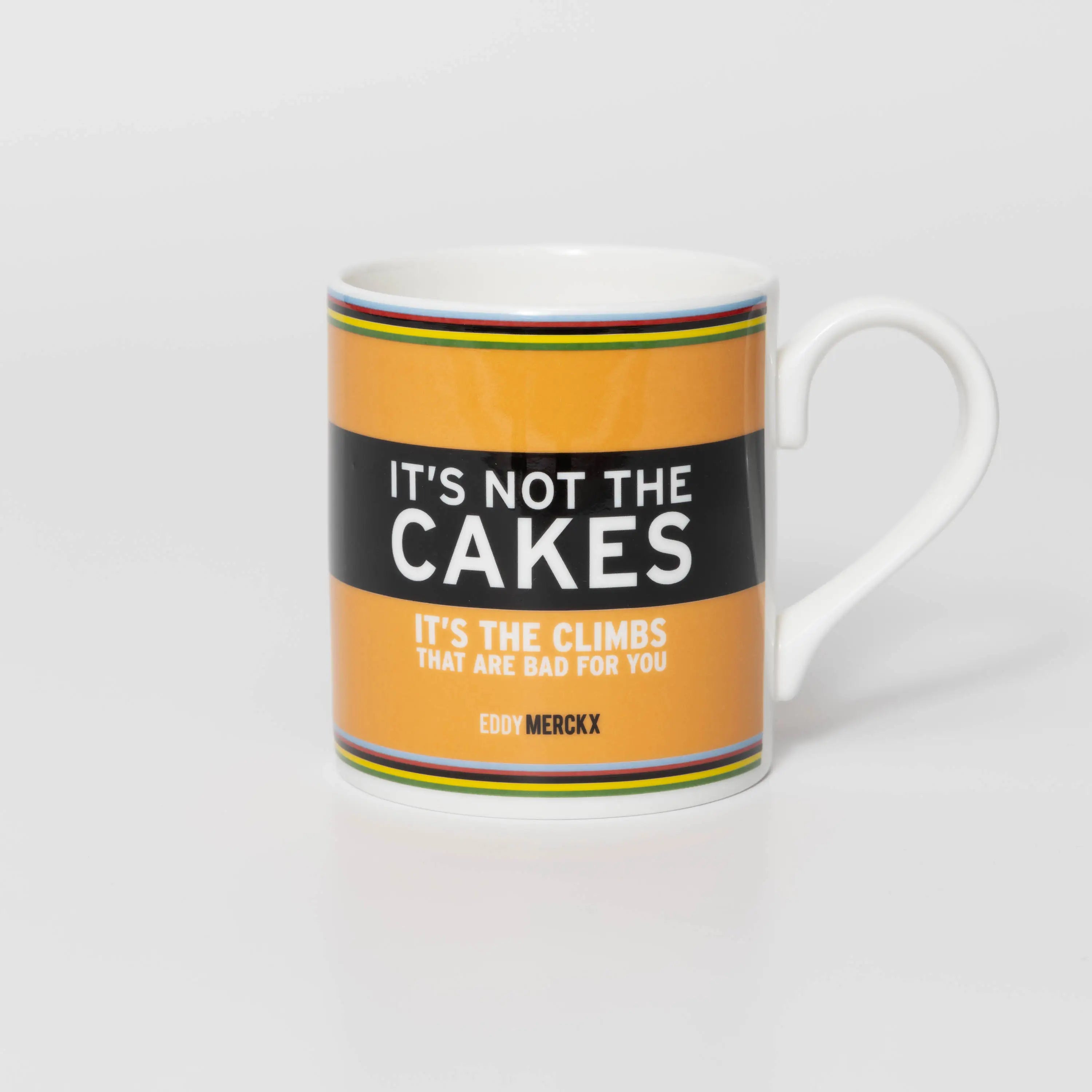 Eddy Merckx | Fine Bone China Mug | Handmade Cyclist – The Handmade Cyclist