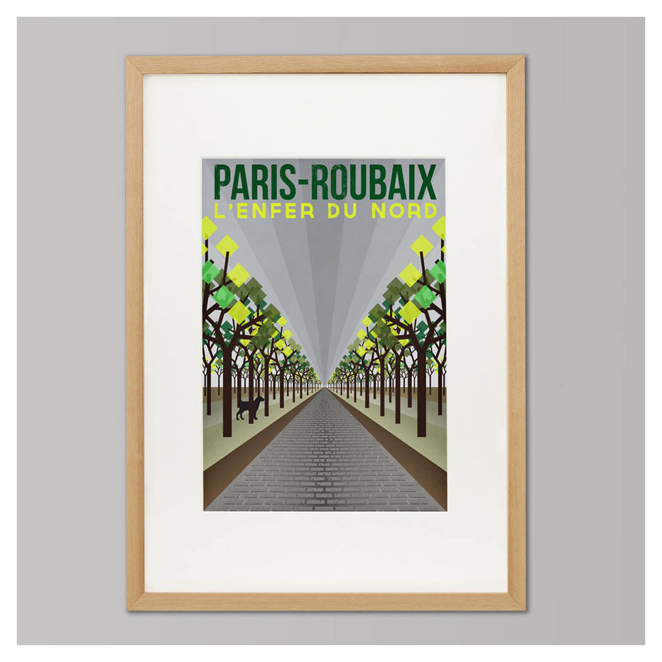 The Monuments Collection | Cycling Art Print | Handmade Cyclist – The ...